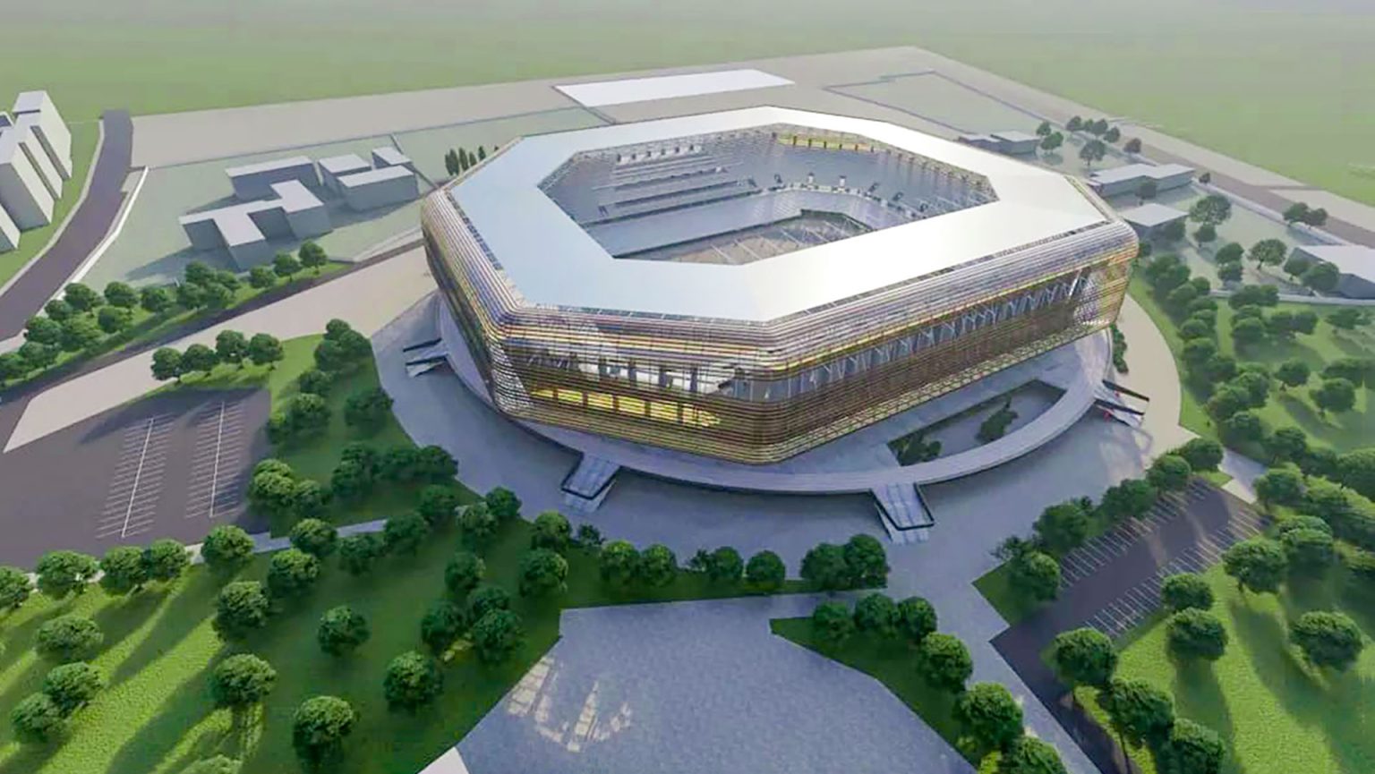 Alfred Simonis - Noul stadion de 30.000 de locuri din Timișoara, la 10 ...